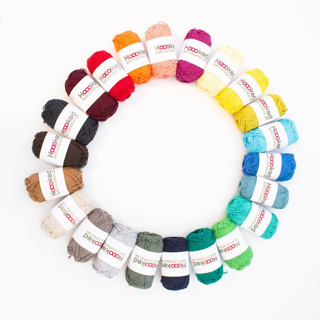 Hoooked Soft Cotton / Flock of Knitters NZ